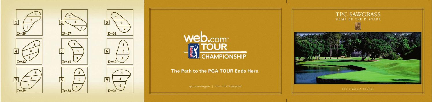 TPC Sawgrass Dye's Valley Course Scorecard by TPCNetwork - Issuu