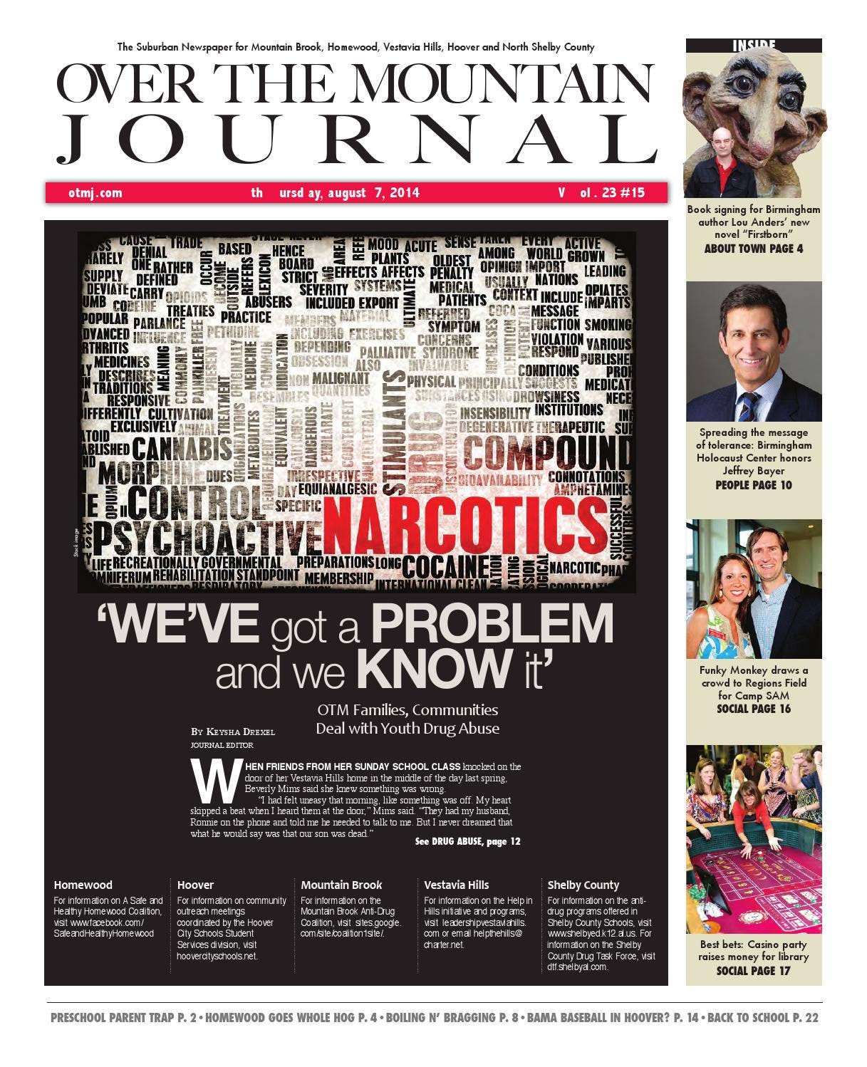 August 7, 2014 by Over the Mountain Journal - Issuu