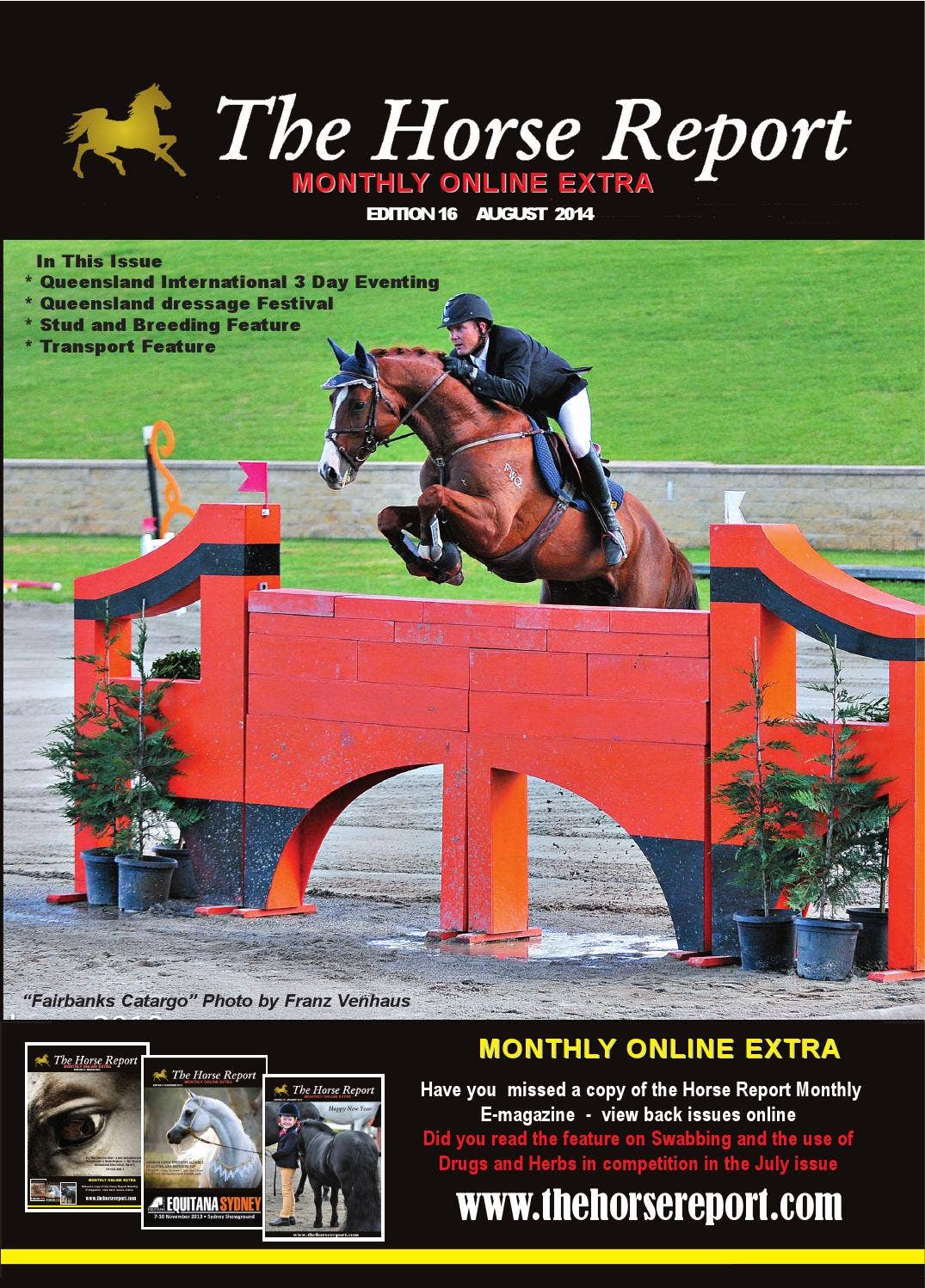 Horse report august 2014 by the horse report - Issuu