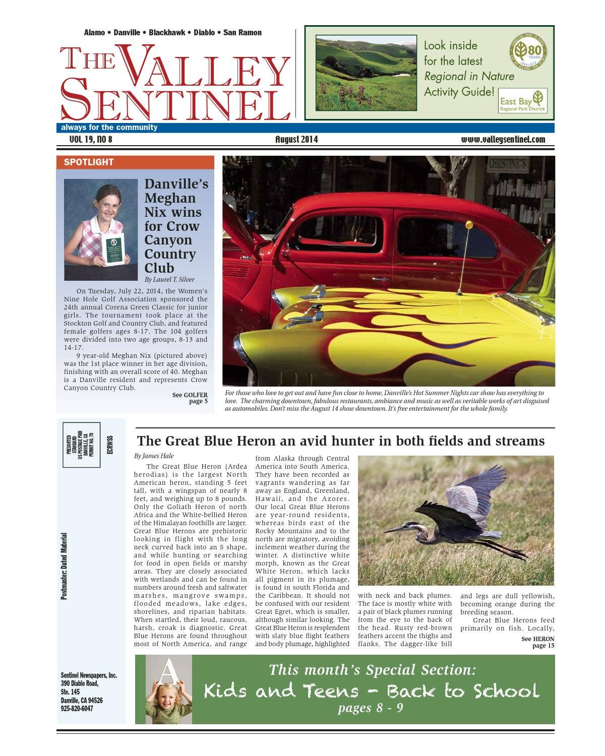 The Valley Sentinel_August 2014 by Sentinel Newspapers - Issuu