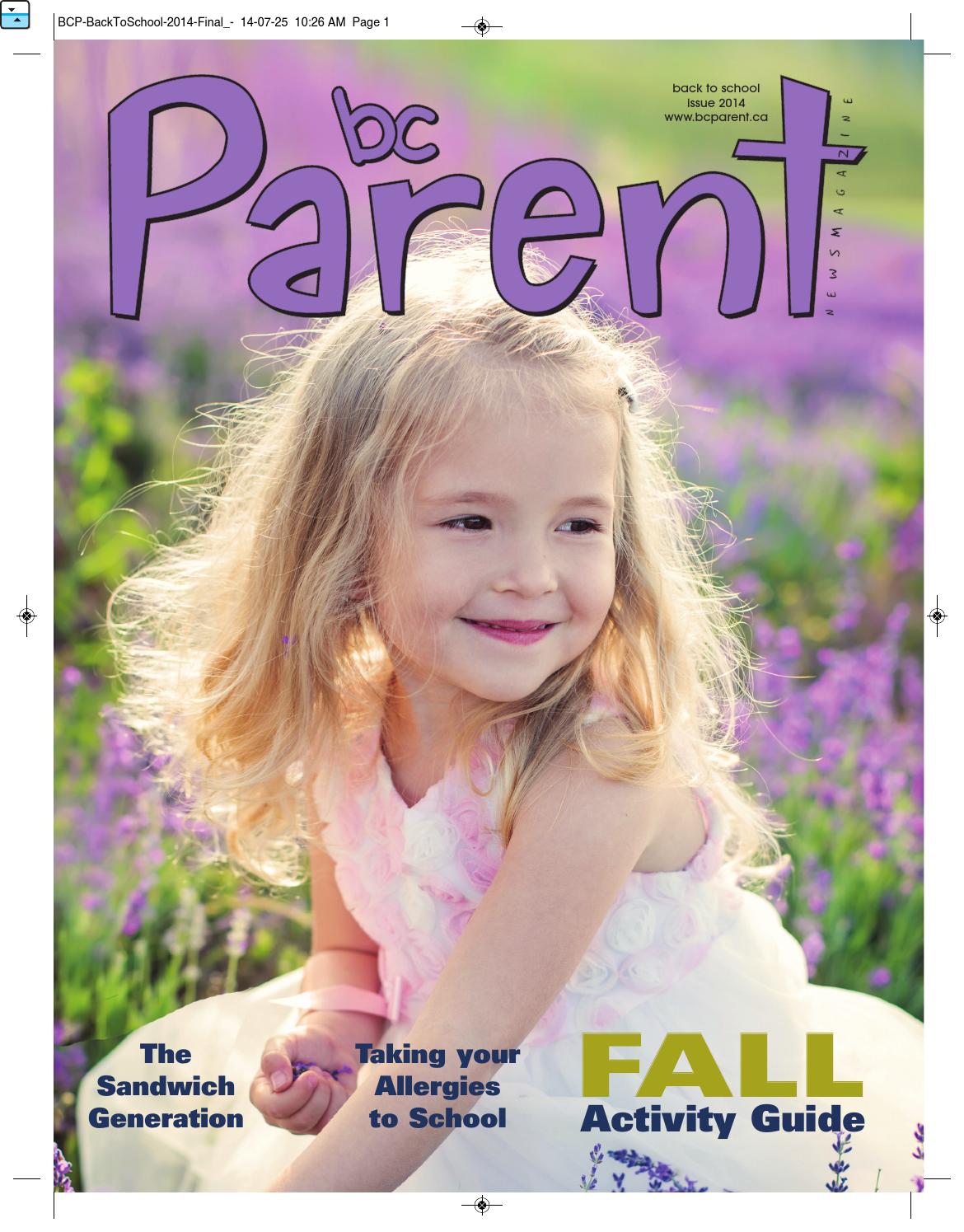 BC Parent Back to School Issue by BC Parent Magazine - Issuu