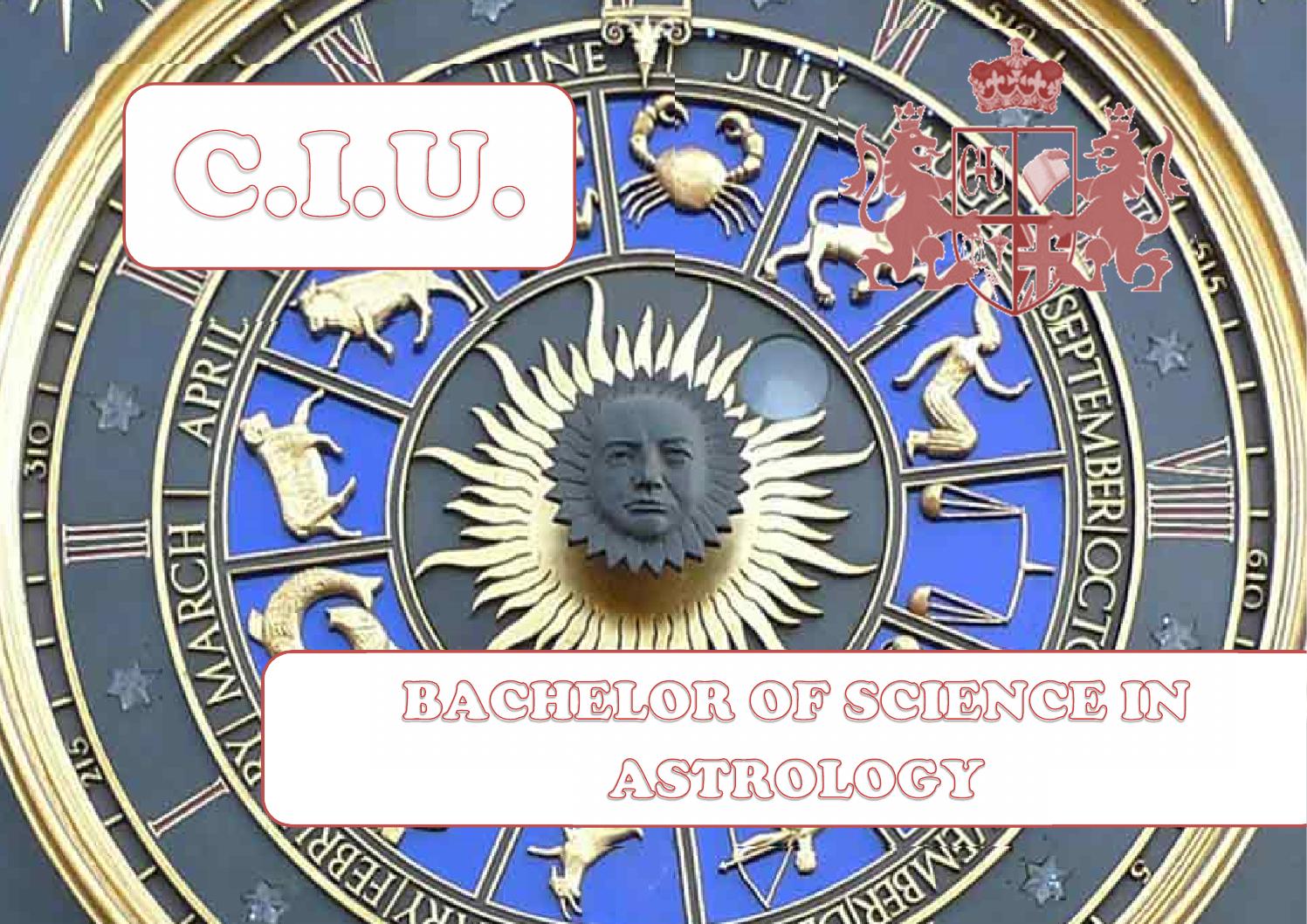 Bachelor en Astrology by C.I.U. Cambridge International University - Issuu