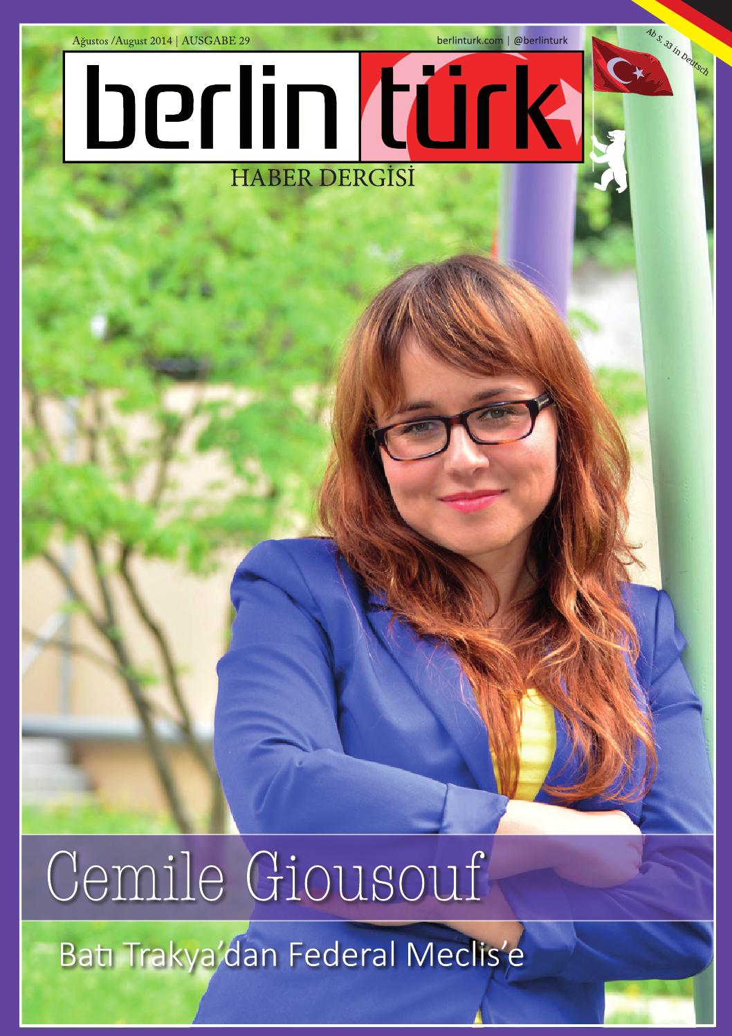 Cemile Giousouf - berlintürk Haber Dergisi - Ağustos / August 2014 #29 ...