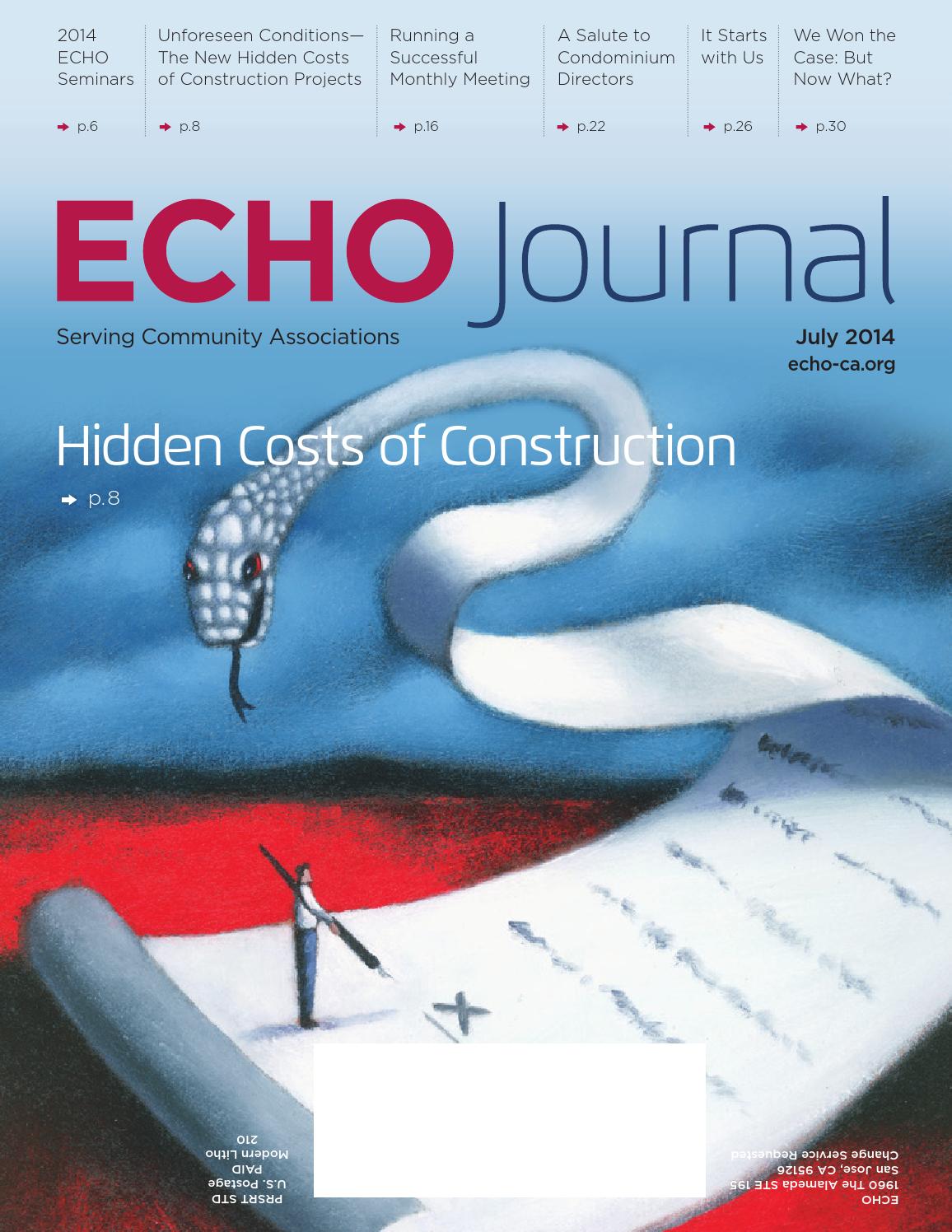 ECHO Journal - July 2014 by Echo - Issuu