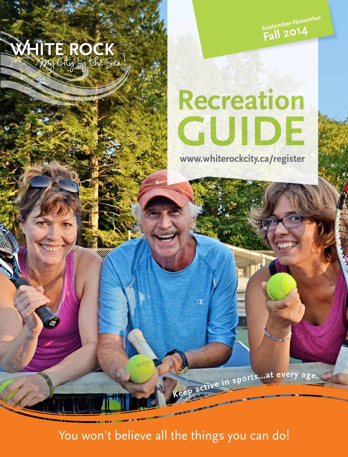 Fall 2014 White Rock Recreation Guide by City of White Rock - Issuu