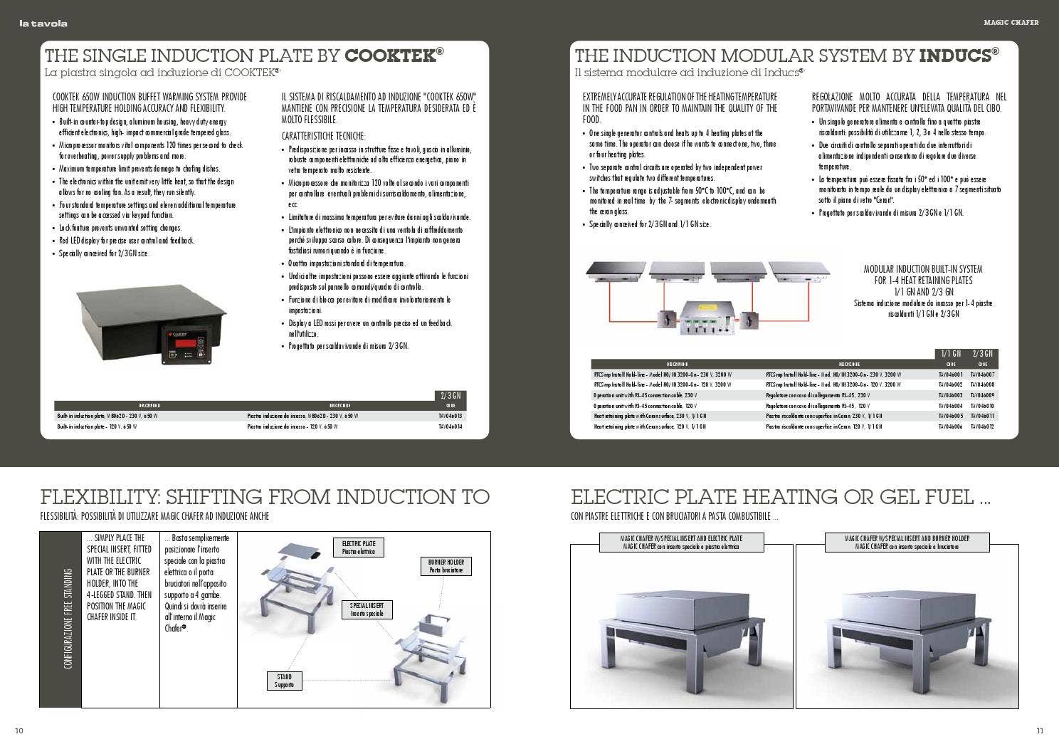 La tavola magic chafer by Premium Gastro - Issuu