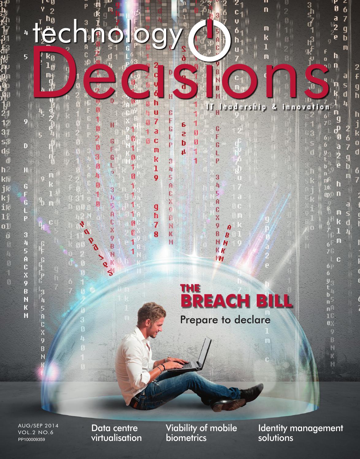 Technology Decisions Aug/Sep 2014 by Westwick-Farrow Media - Issuu
