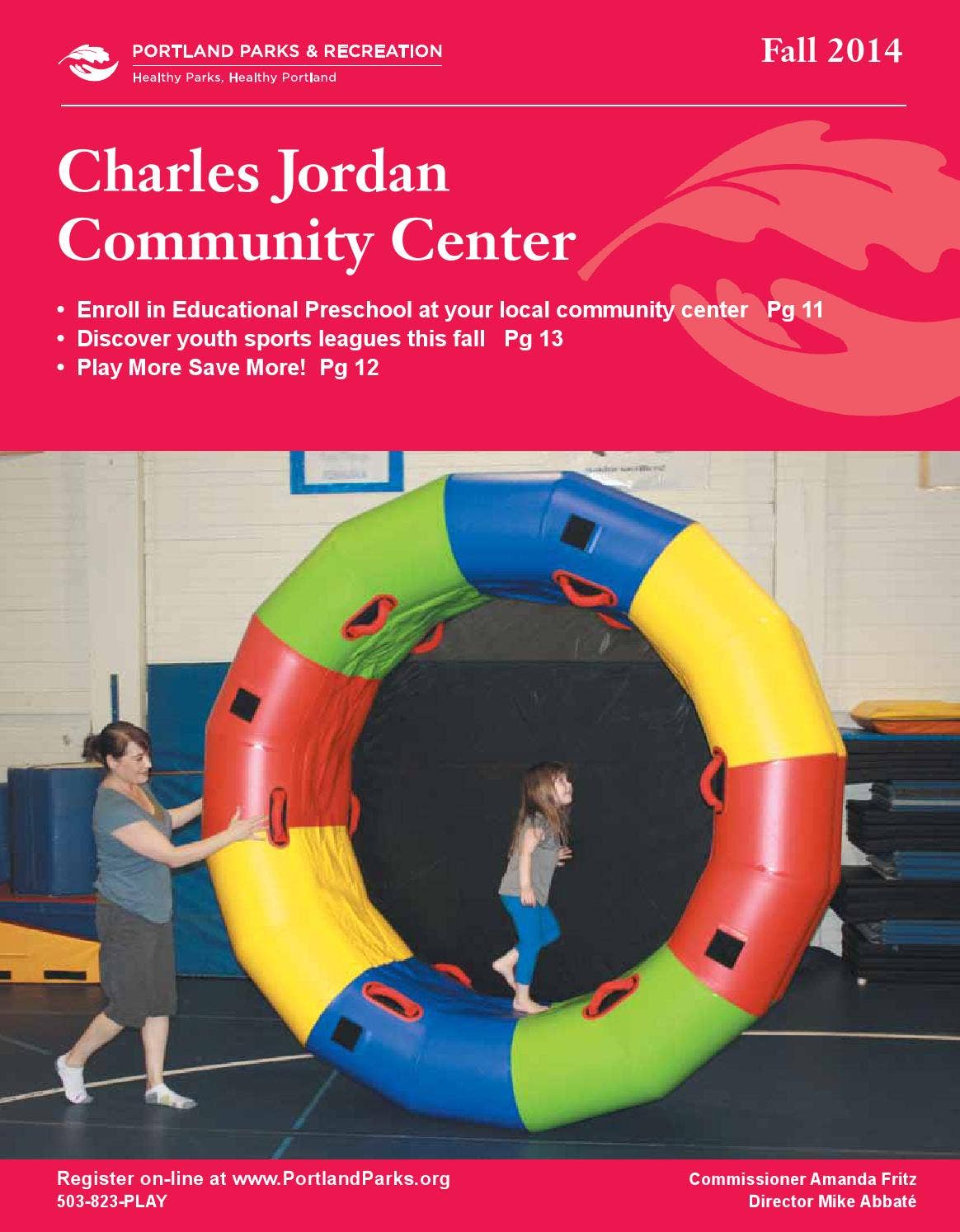 Charles Jordan Community Center - Fall Activities 2014 by Portland ...