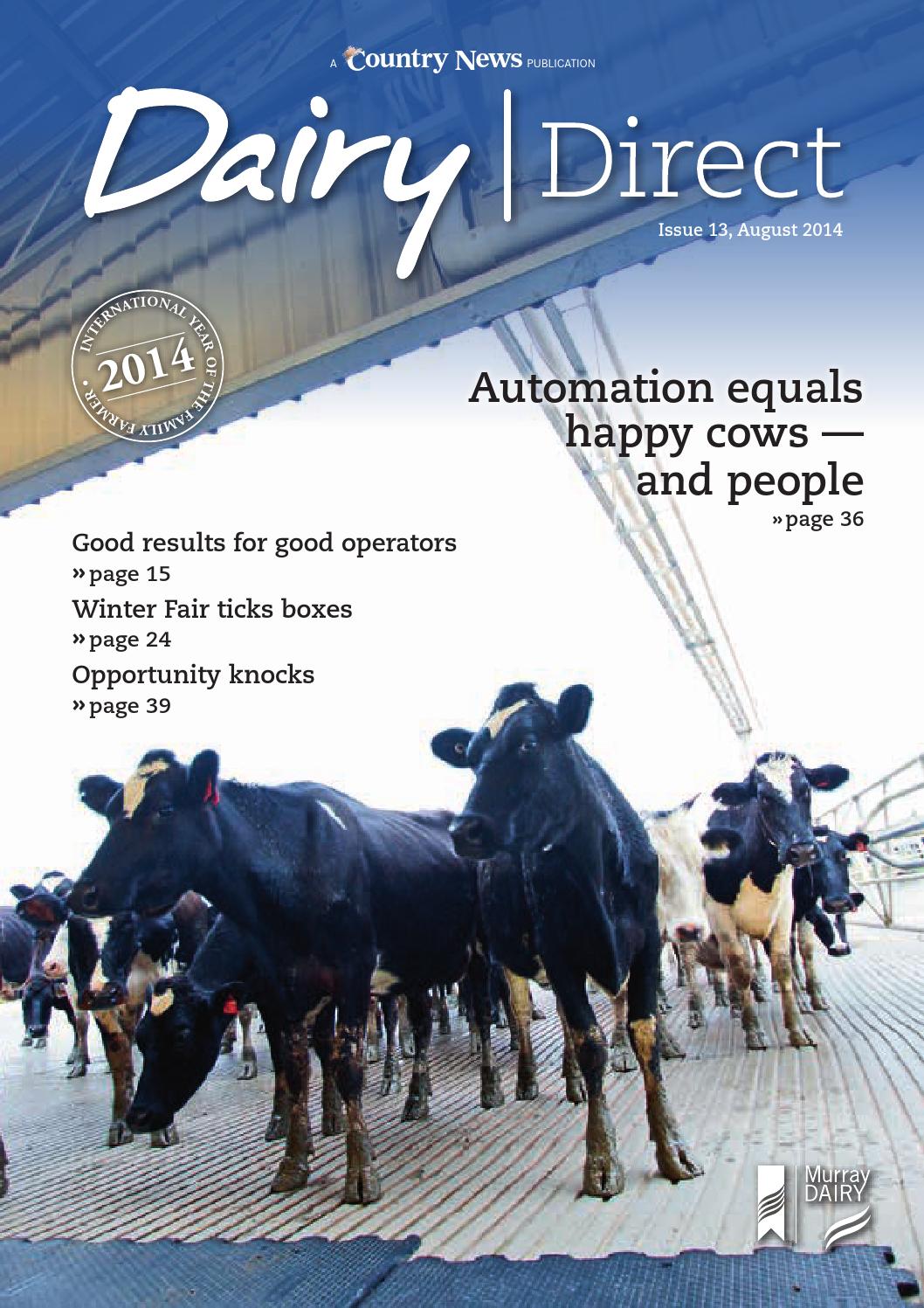 Dairy Direct August 2014 by McPherson Media Group - Issuu