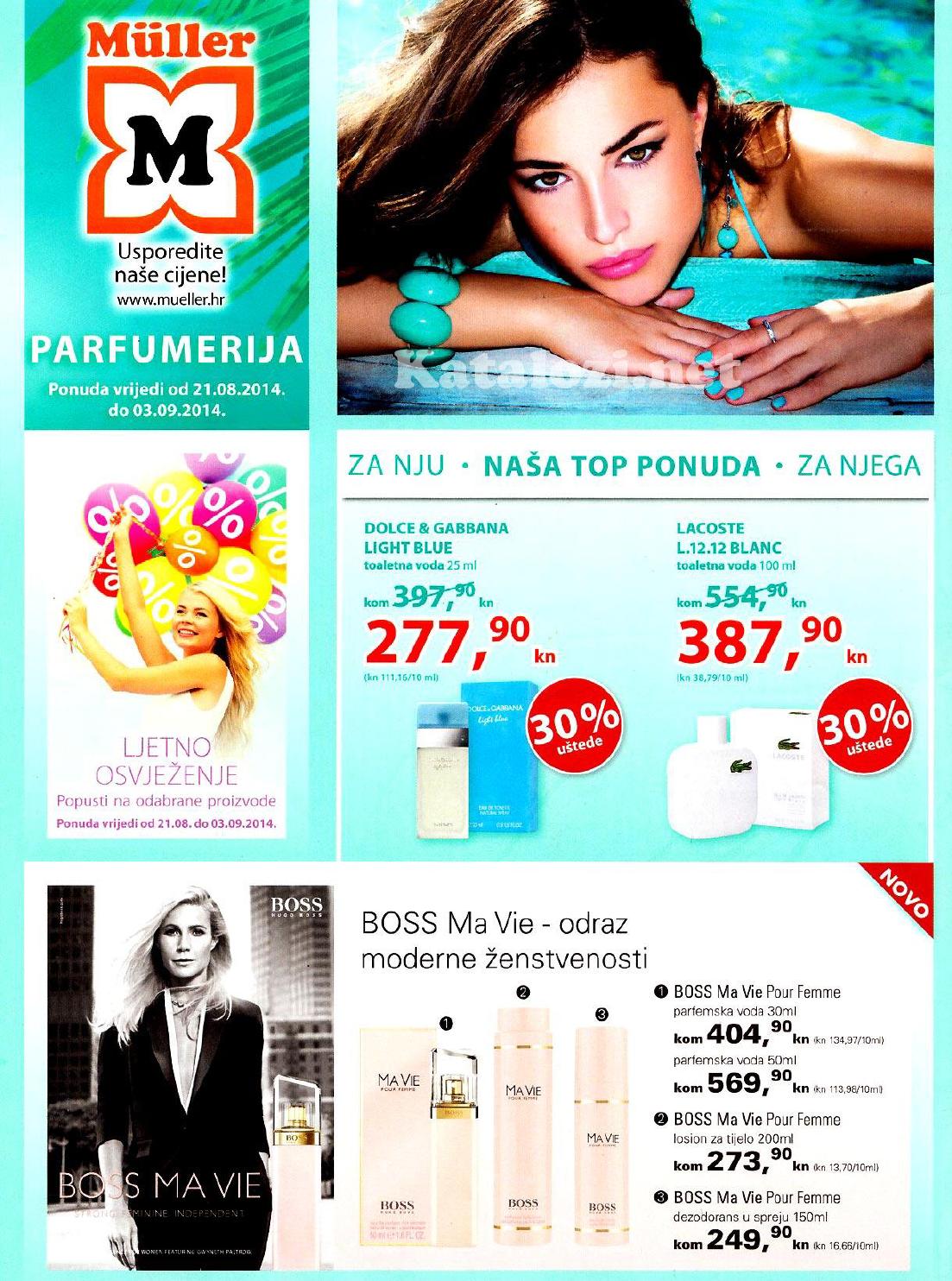 Muller parfemi kolovoz 2014 by katalozi.net - Issuu