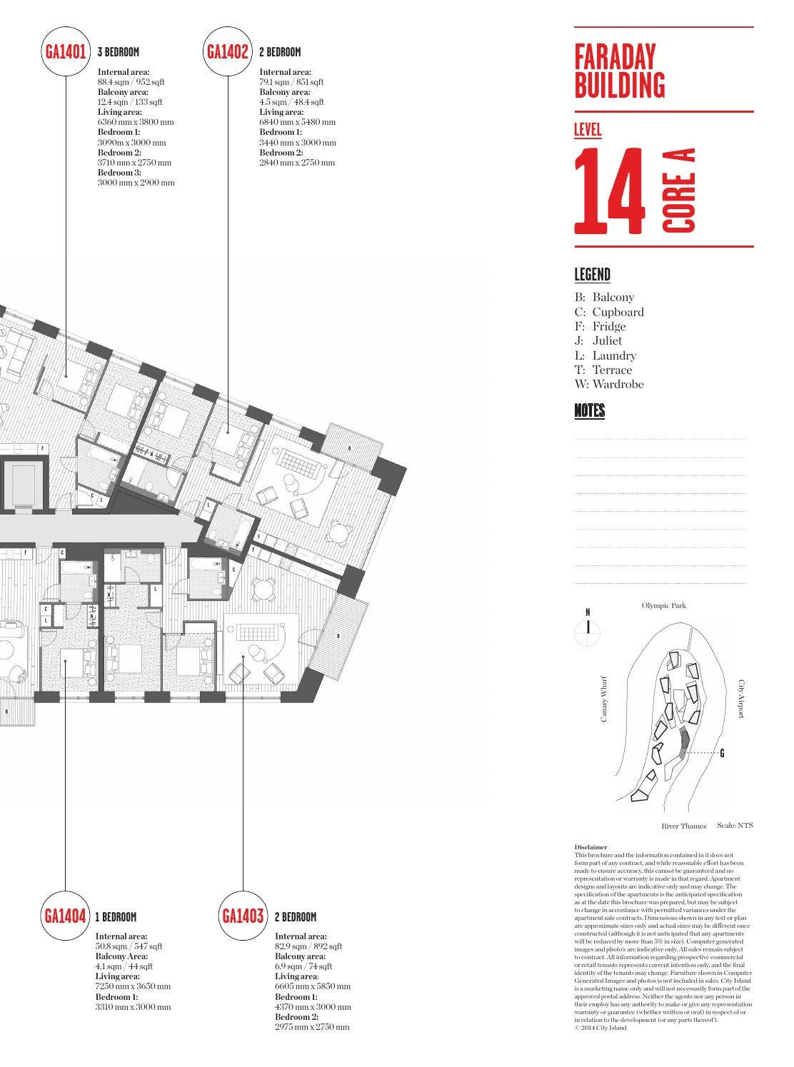 London City Island - Faraday Building Plan Book by Ballymore Group - Issuu