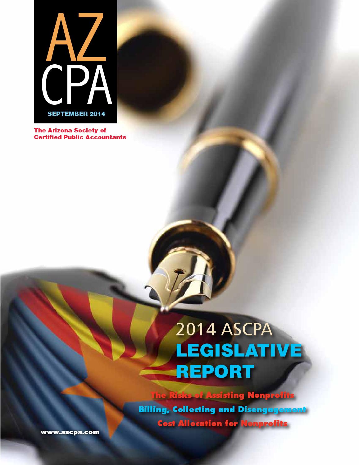 AZ CPA Sept. 2014 by ASCPA - Issuu