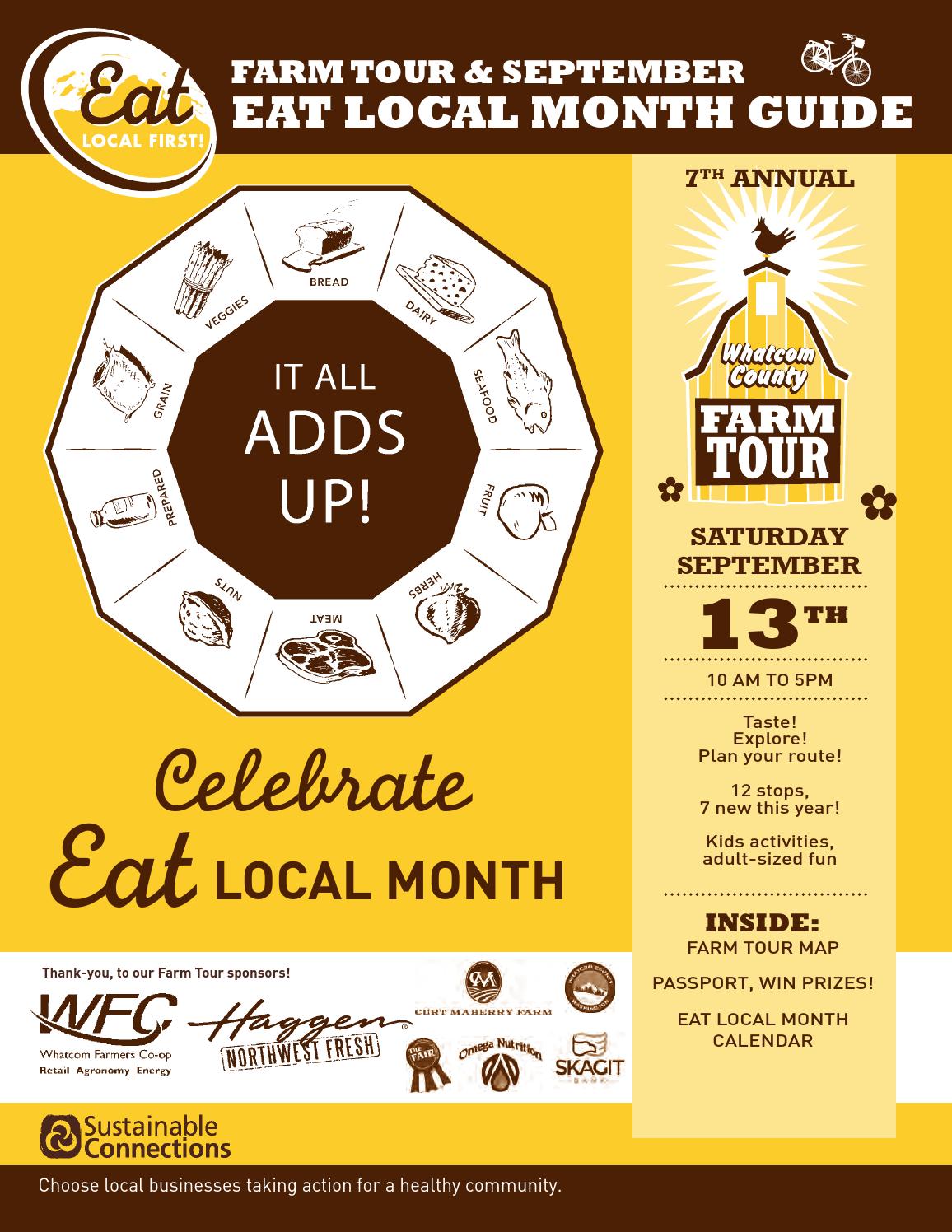2014 Eat Local Month Guide by Sustainable Connections - Issuu