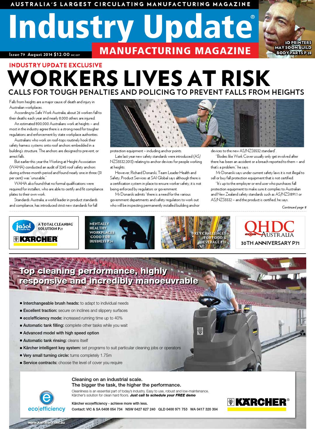 Industry update Issue 79, August 2014 by Industry Update - Issuu