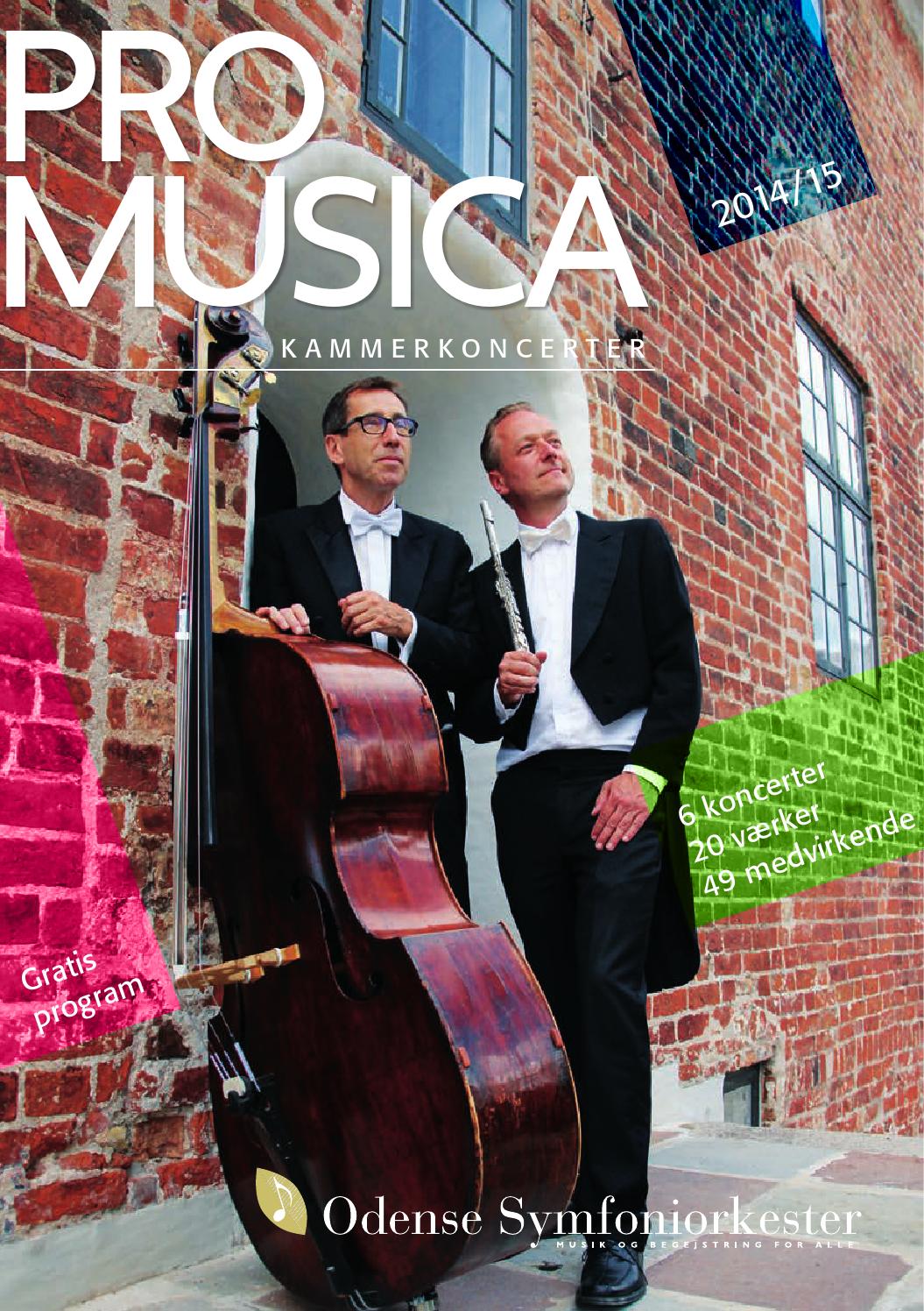 Pro Musica program 2014/15 by Odense Symfoniorkester - Issuu