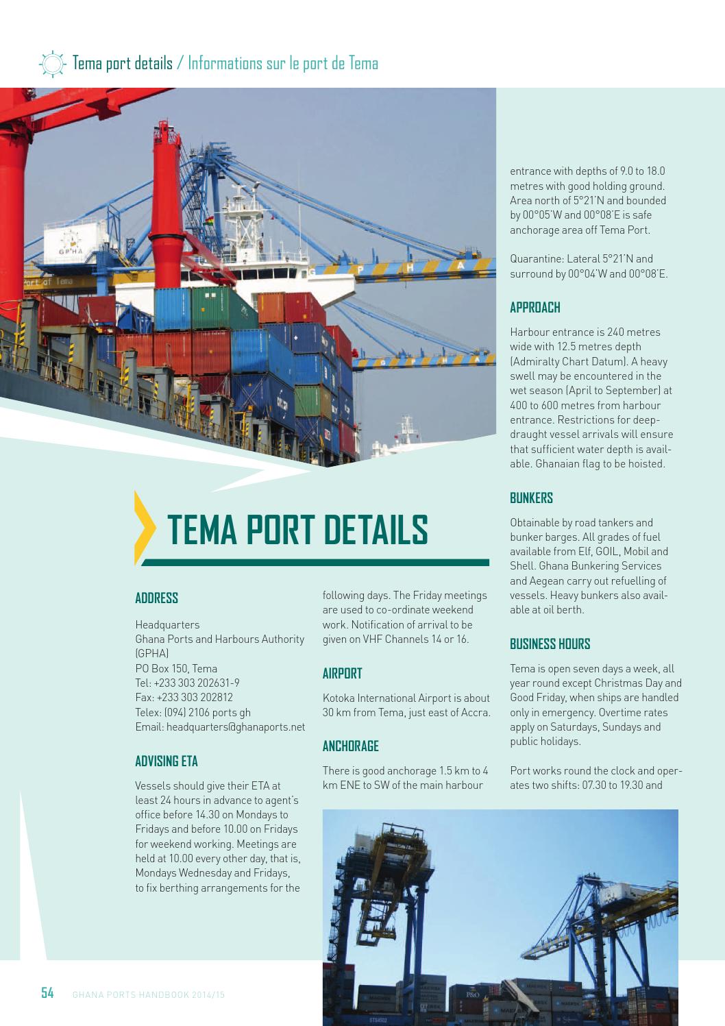 Ghana Ports Handbook 2014-15 by Land & Marine Publications Ltd. - Issuu