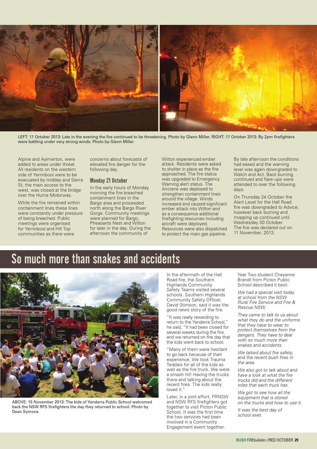 Bush Fire Bulletin Vol. 36 No. 2 (2014) by NSW Rural Fire Service - Issuu