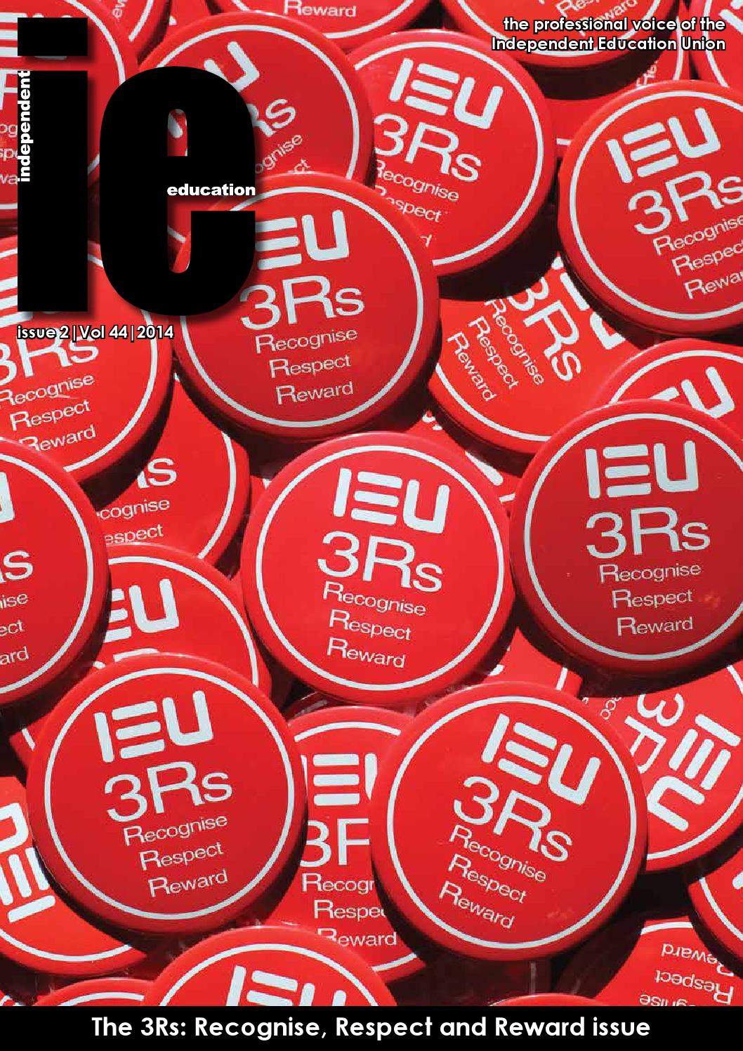 IE Magazine: Issue 2 / Vol 44 / 2014 by IEU NSW/ACT - Issuu