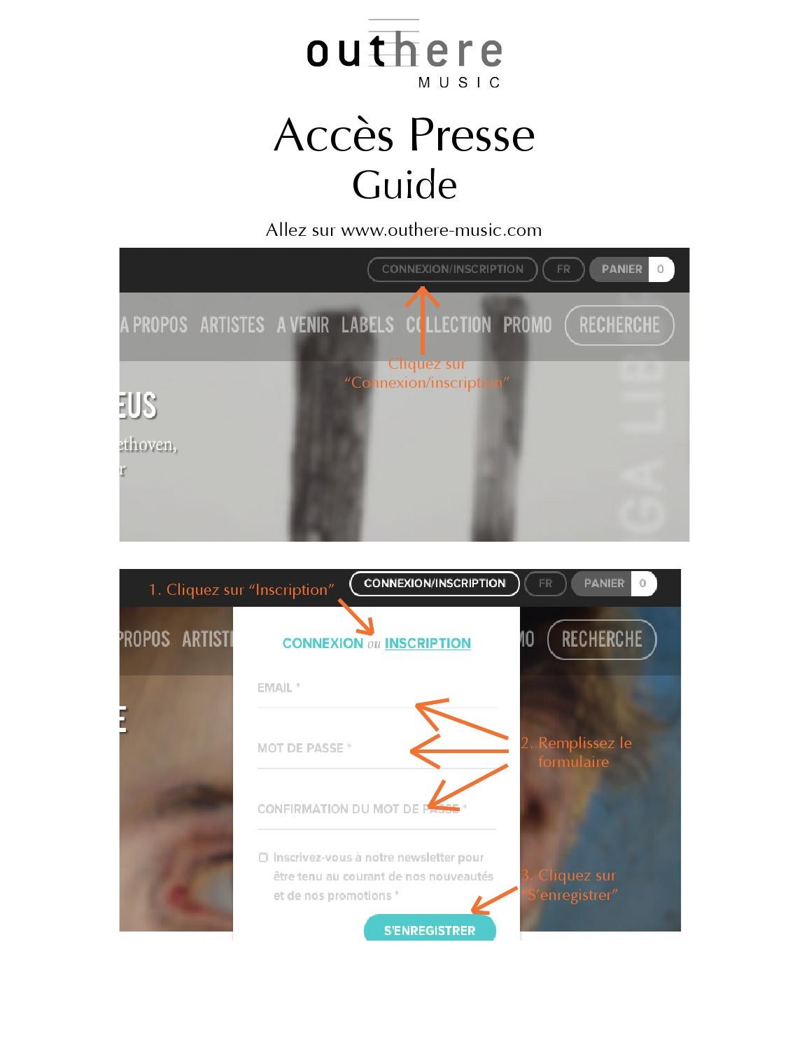 Guide Accès Presse Outhere Music by Outhere Music - Issuu