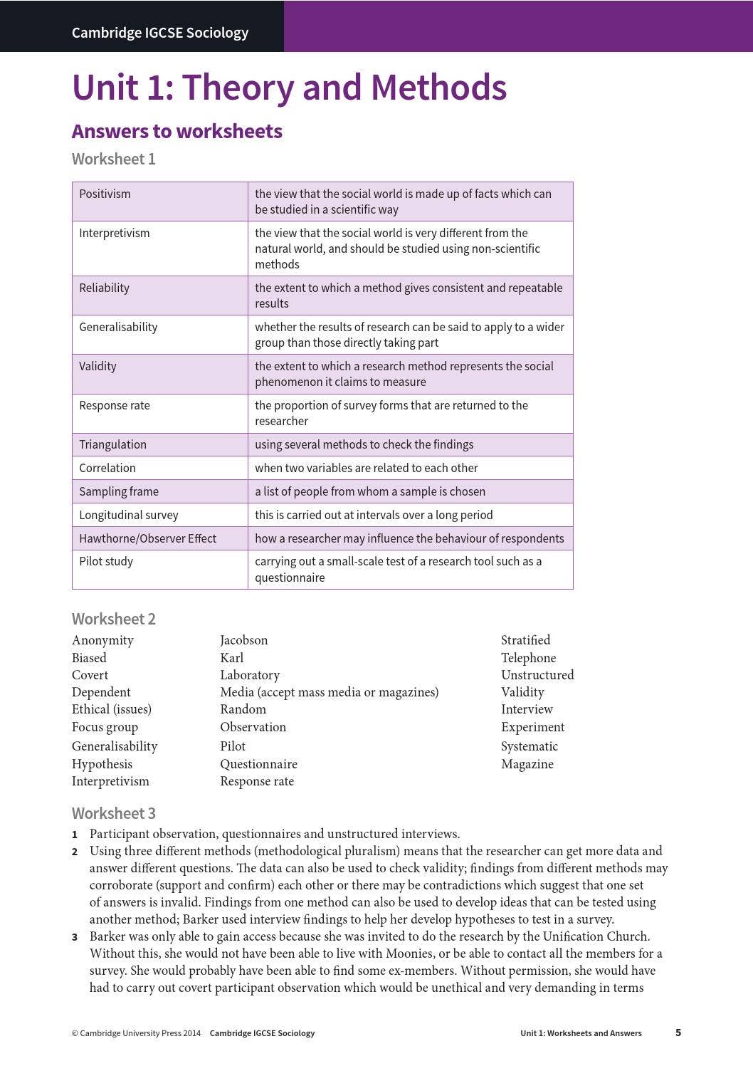 Cambridge IGCSE Sociology Teacher's Resource CD-ROM by Cambridge ...