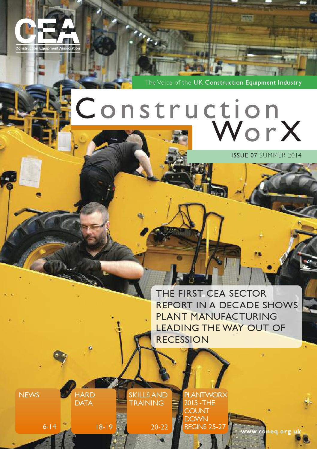 Construction WorX - Issue 7 - Summer 2014 by Construction Equipment ...