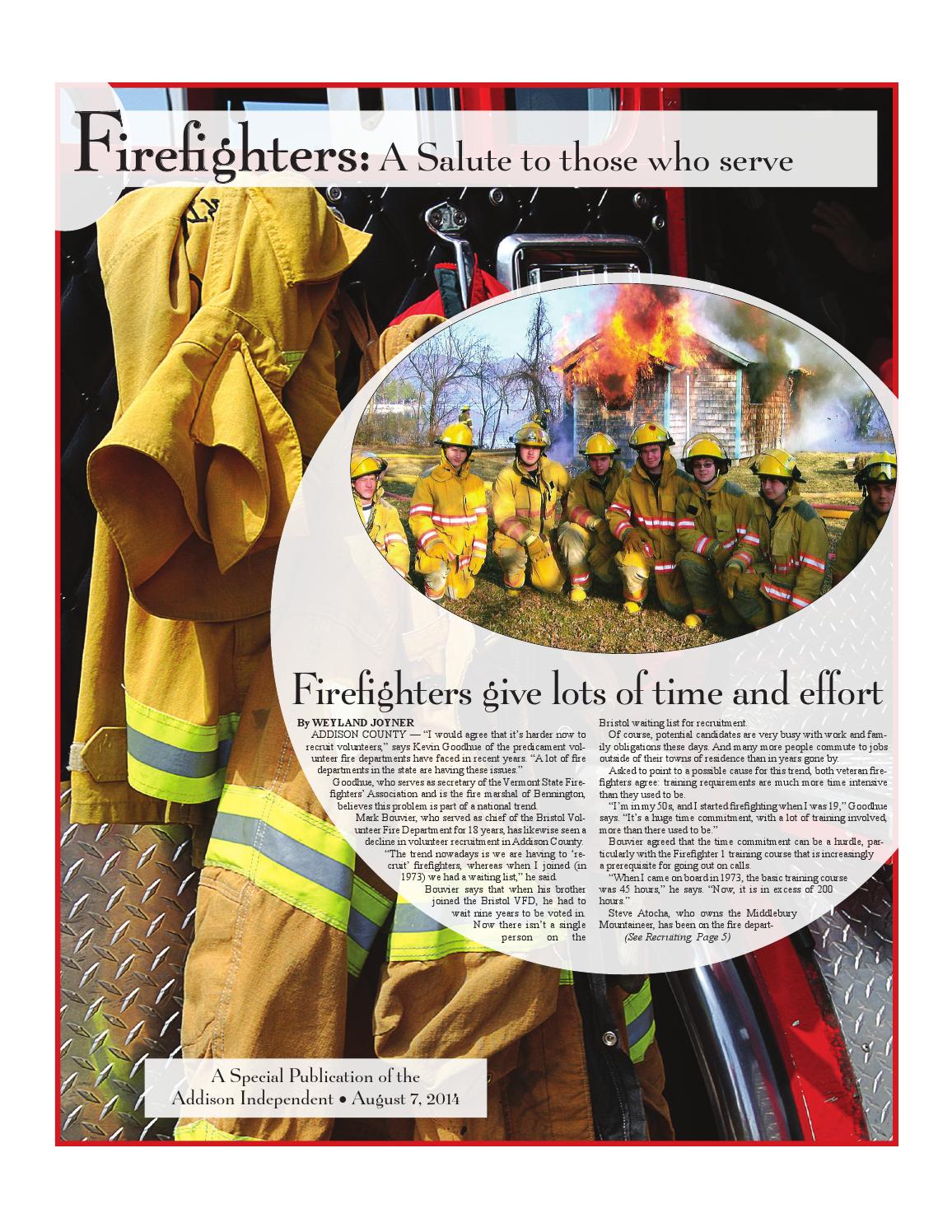 Salute to Firefighters by AddisonPress - Issuu