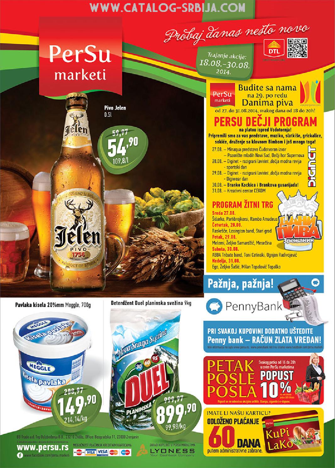 Persu katalog supermarket do 30 08 2014 by Catalog.rs - Issuu