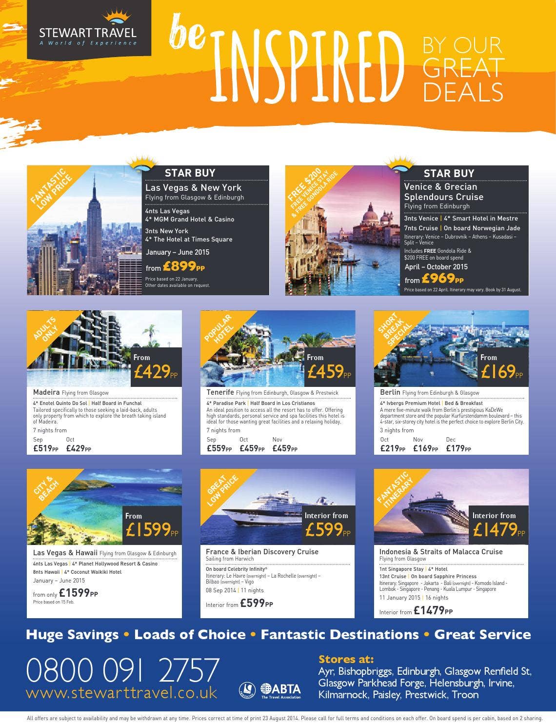 Stewart travel fp retail 23 08 v3 by Stewart Travel Group - Issuu