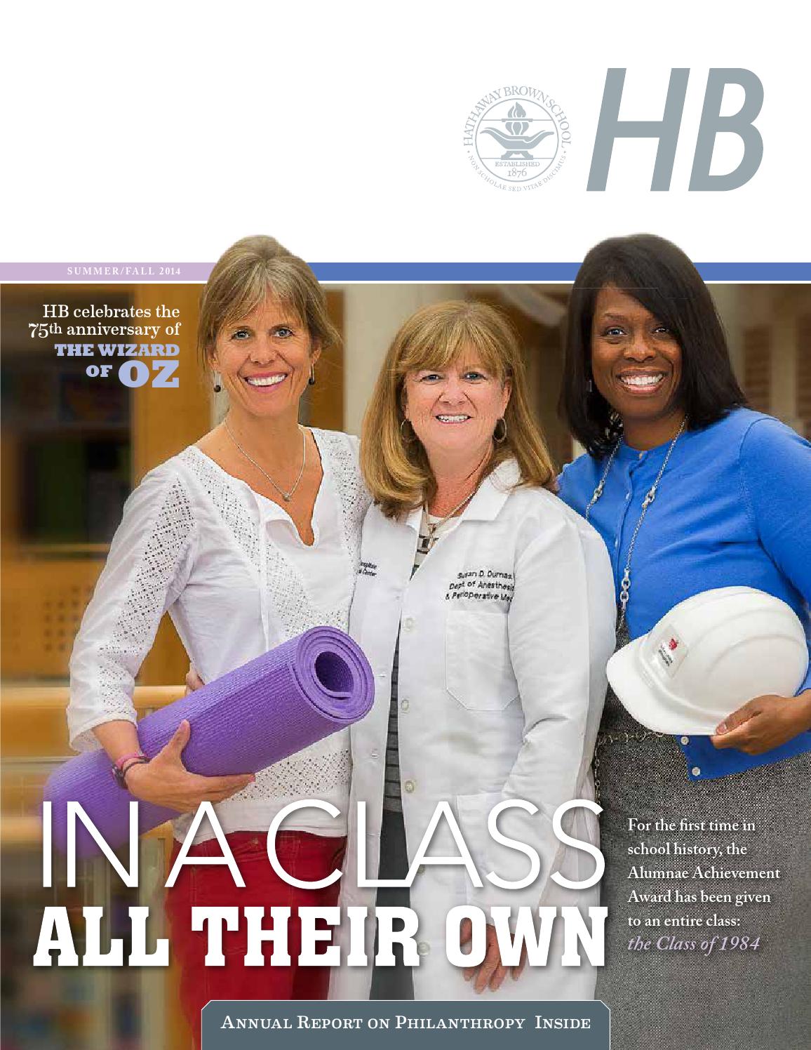 HB Magazine Summer/Fall 2014 by Hathaway Brown School - Issuu