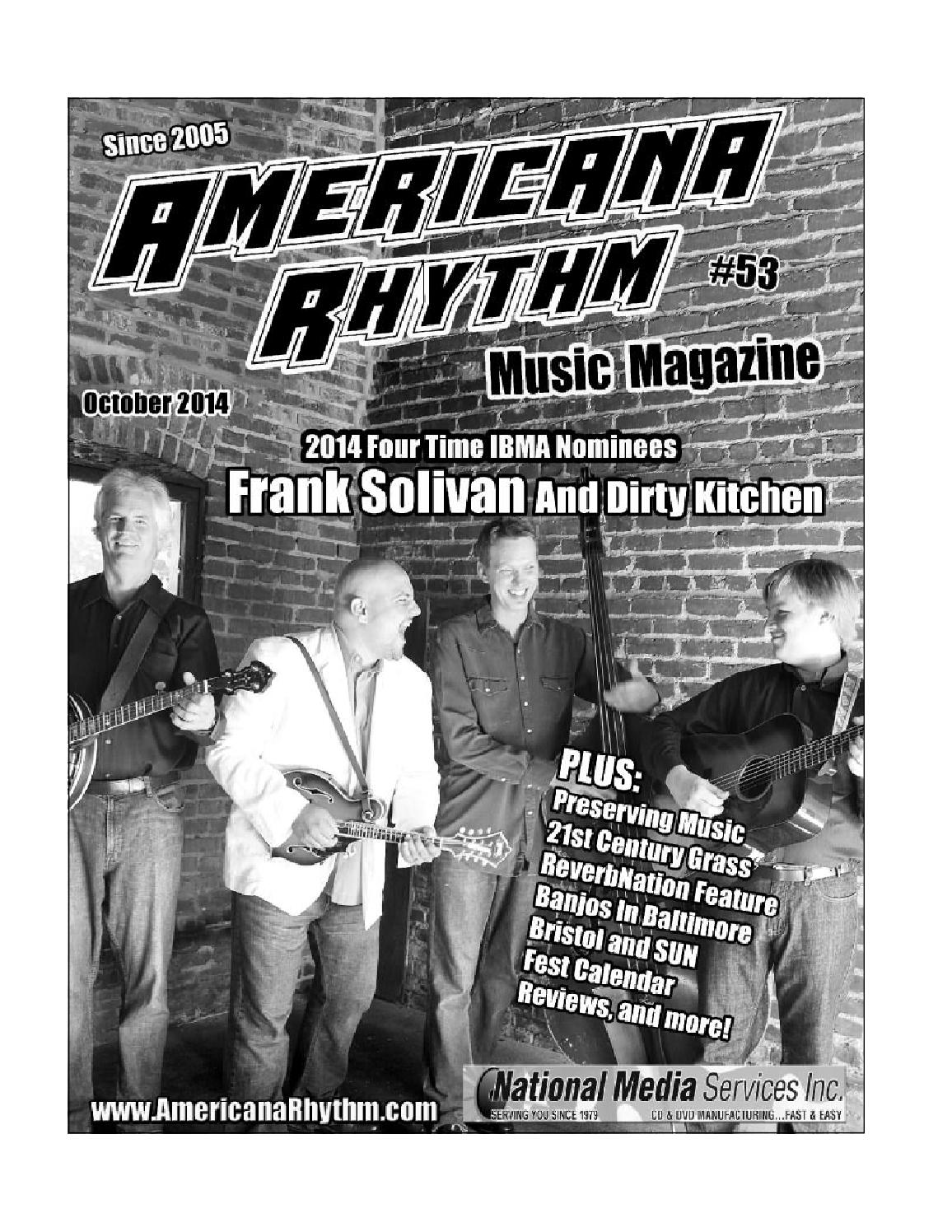 Americana Rhythm Magazine October 2014 by Americana Rhythm Music ...