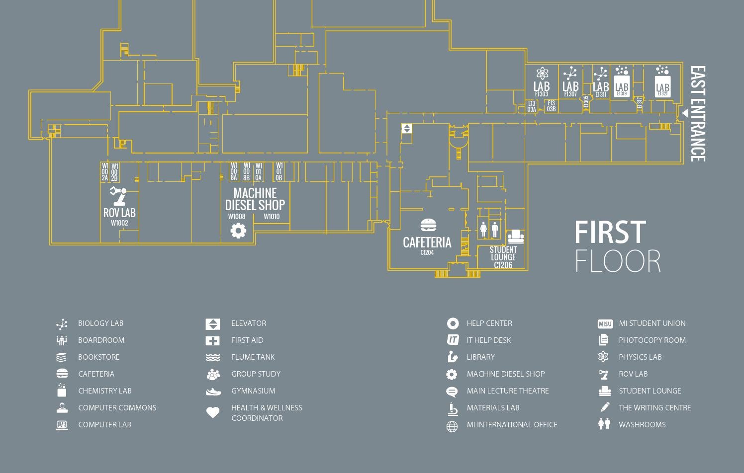 Marine Institute Student Guide Book Campus Map by Marine Institute - Issuu