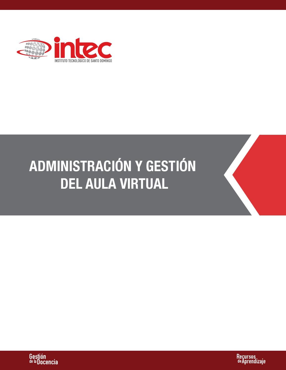 Lineamientos aula virtual by Instituto Tecnológico de Santo Domingo - Issuu