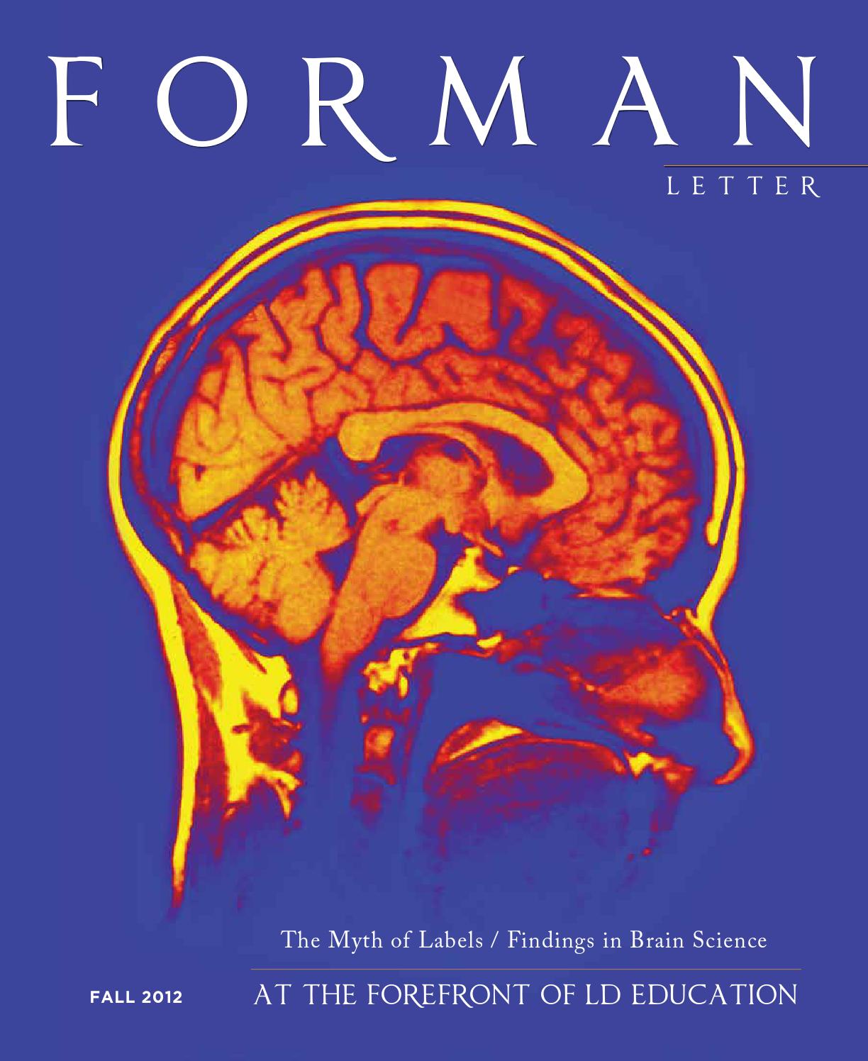 The Forman Letter by Forman School - Issuu