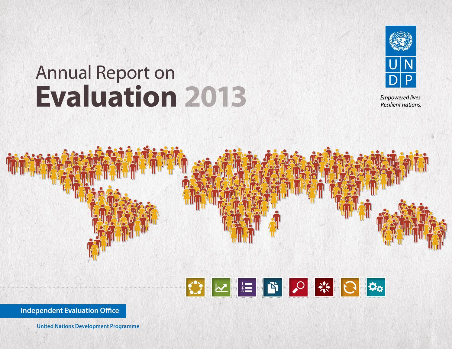 Annual Report on Evaluation 2013 by United Nations Publications - Issuu