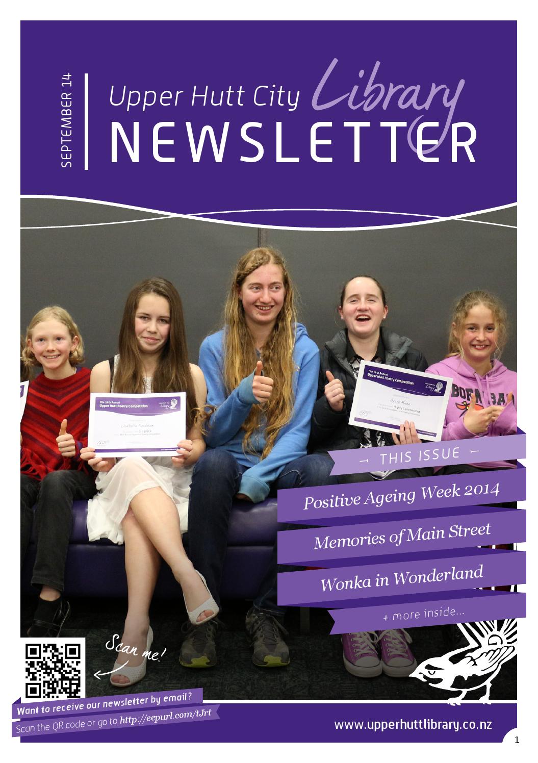 Upper Hutt City Library - September 2014 by Upper Hutt City Libraries - Issuu