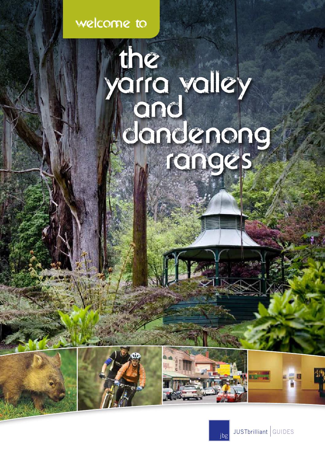 The Yarra Valley and Dandenong Ranges Area Information Guide by Just ...