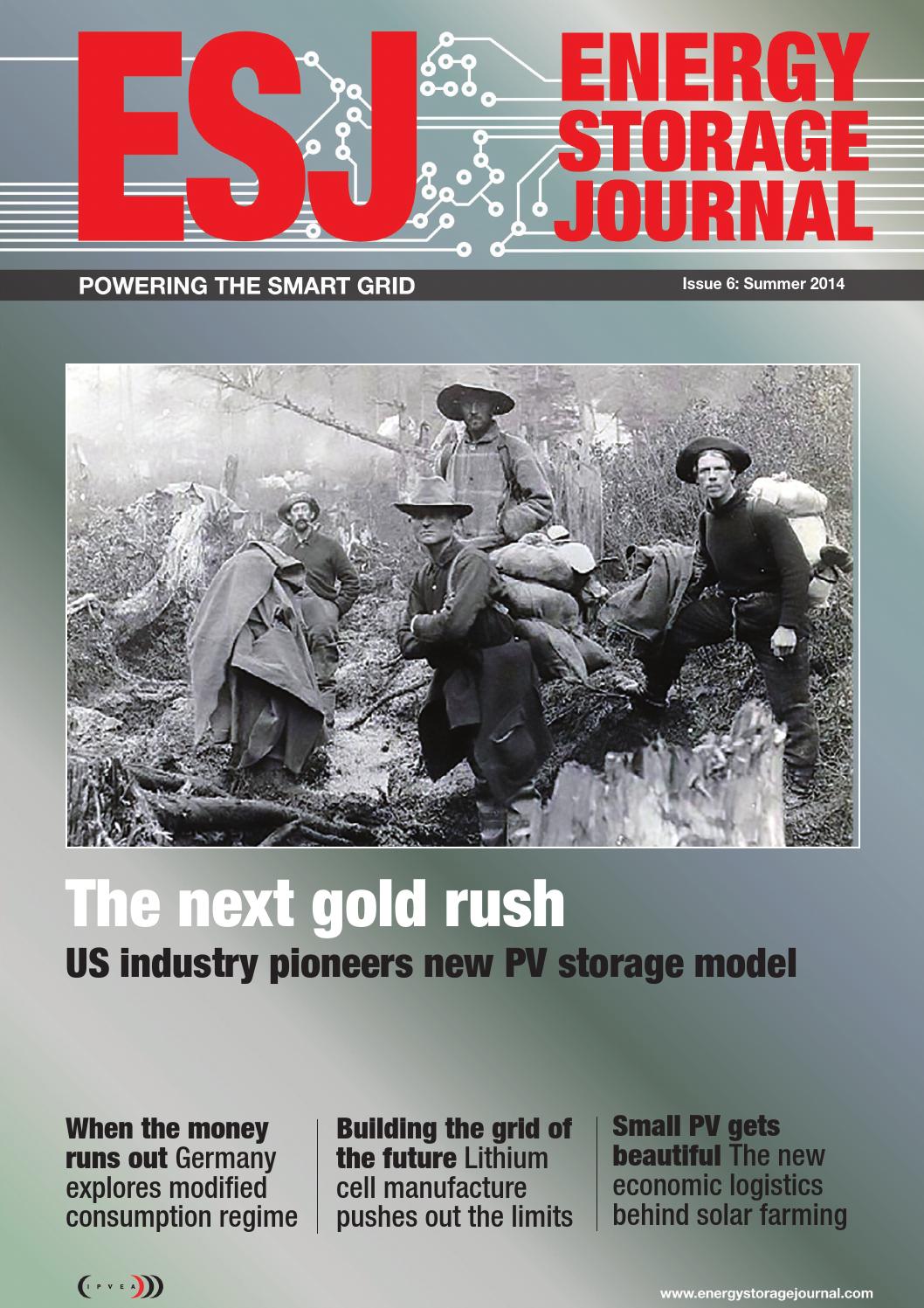 The Energy Storage Journal Summer 2014: issue 6 by hamptonhalls - Issuu