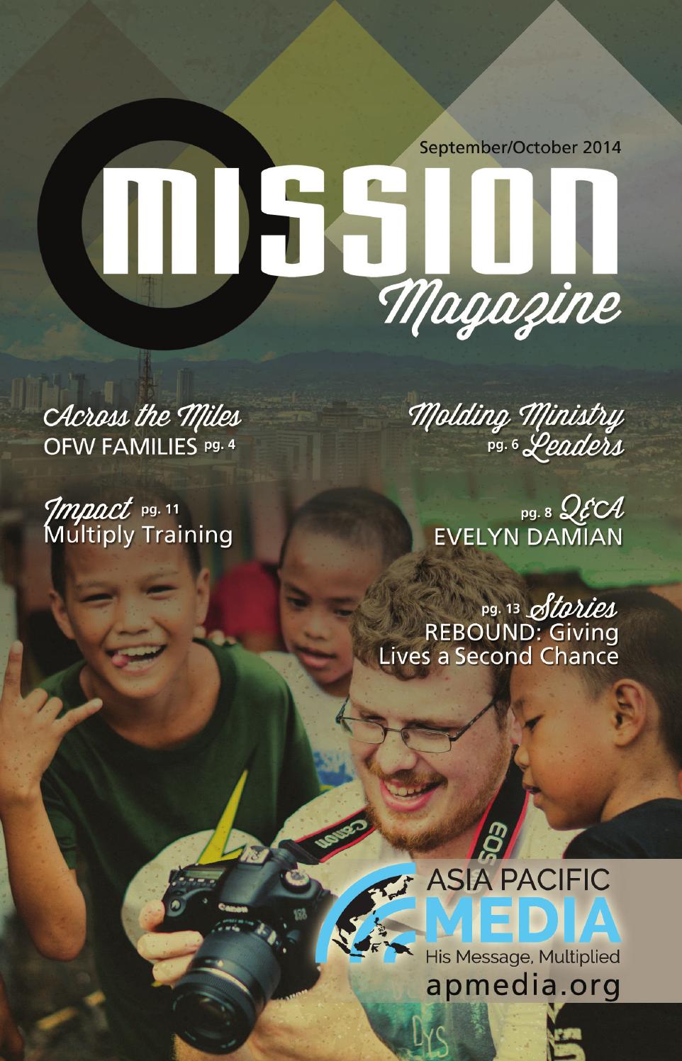 Mission Magazine | Sep-Oct 2014 by Asia Pacific Media - Issuu