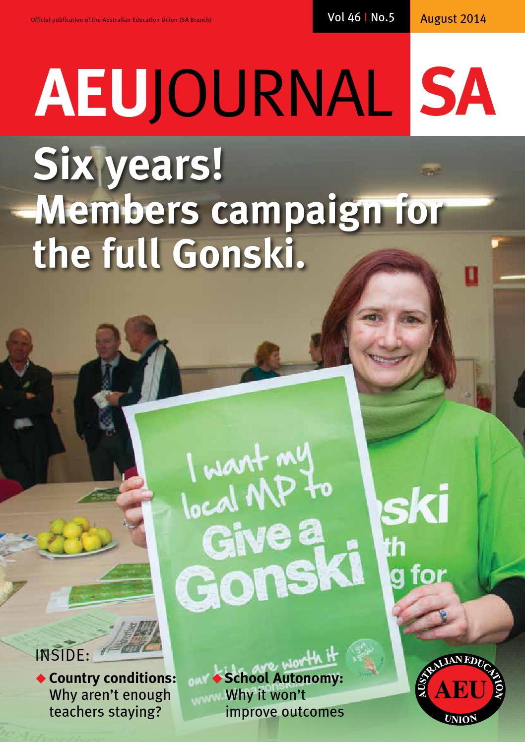 AEU Journal Volume 46 - No. 5 | August 2014 by Australian Education ...