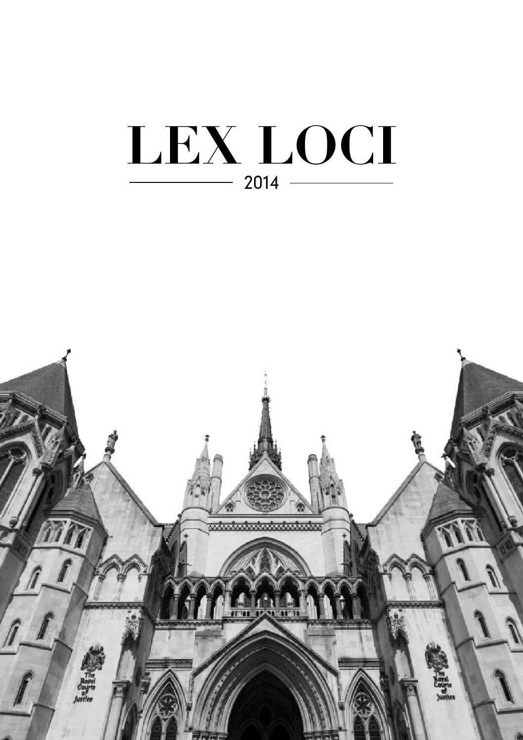 LEX LOCI 2014 by The UKSLSS - Issuu