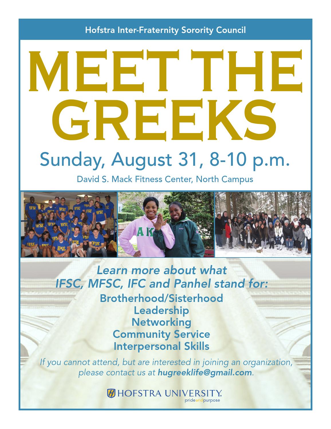 Meet the Greeks by Hofstra University - Issuu