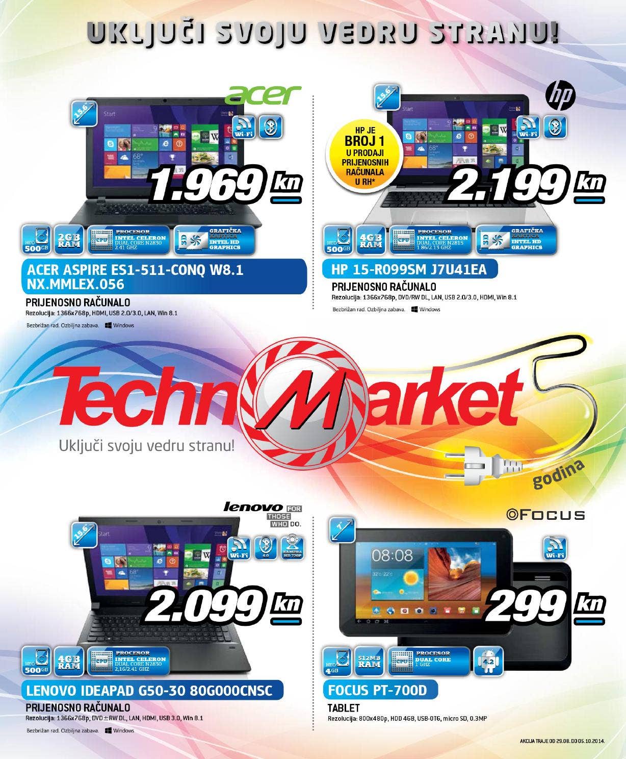 Technomarket katalog akcija do 05 10 2014 by Catalog.hr - Issuu