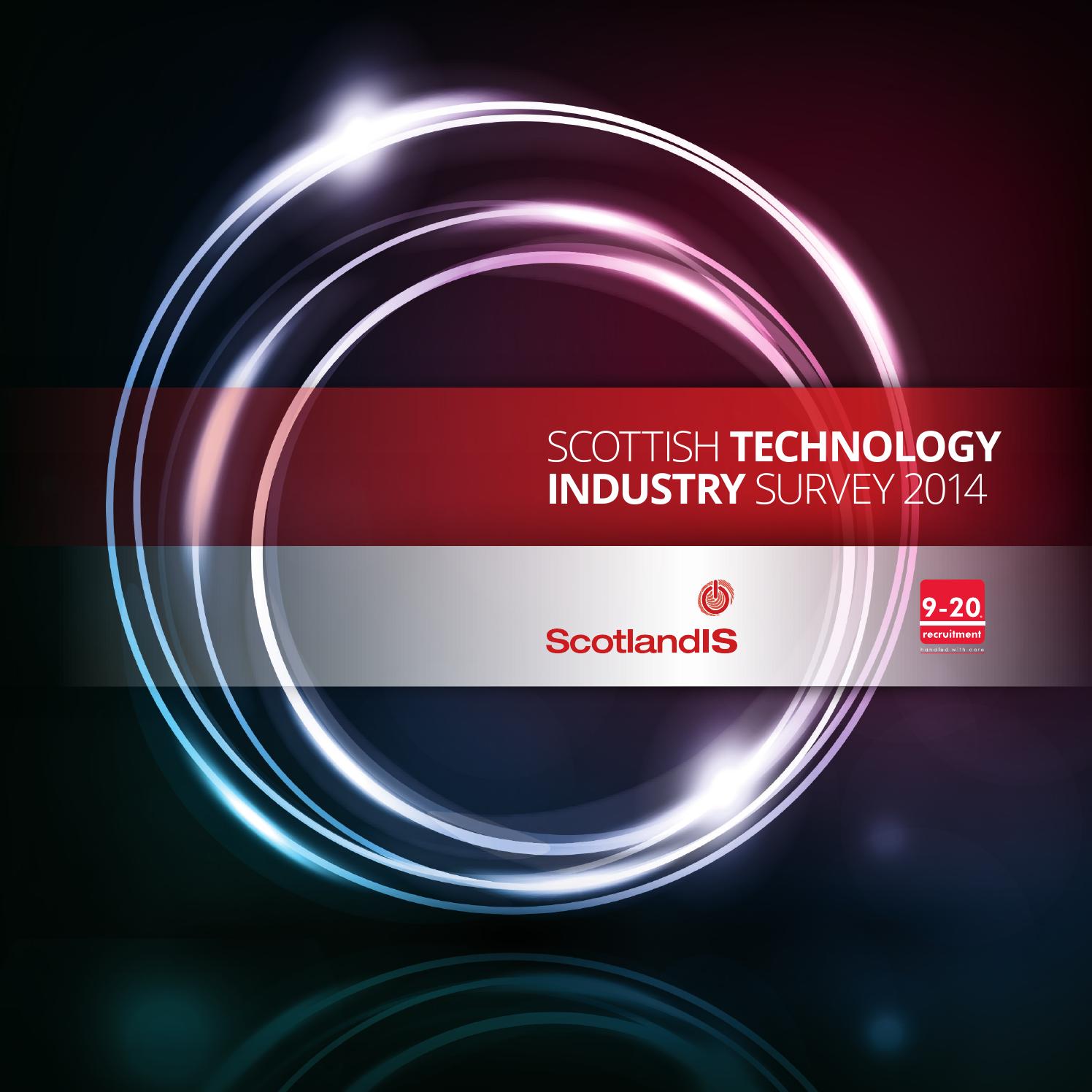 Scottish Technology Industry Survey 2014 by ScotlandIS - Issuu