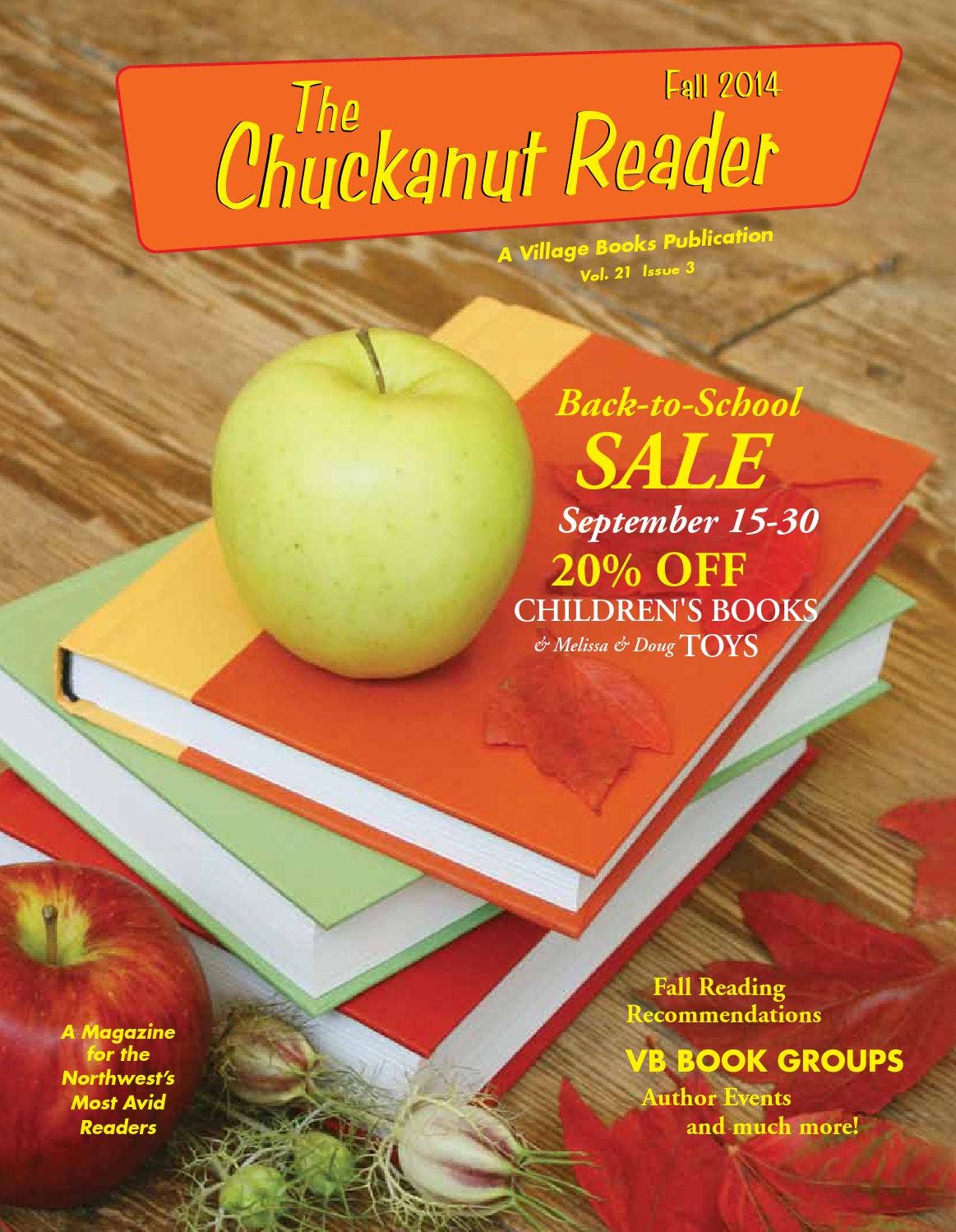 Chuckanut Reader - Fall 2014 by Village Books and Paper Dreams - Issuu