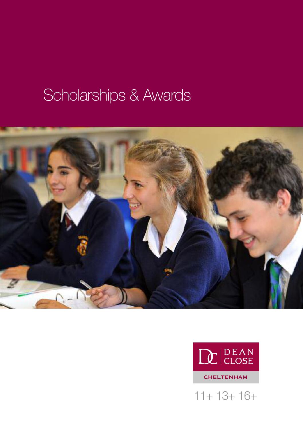 Dean Close School Scholarships Information Book by Dean Close School ...