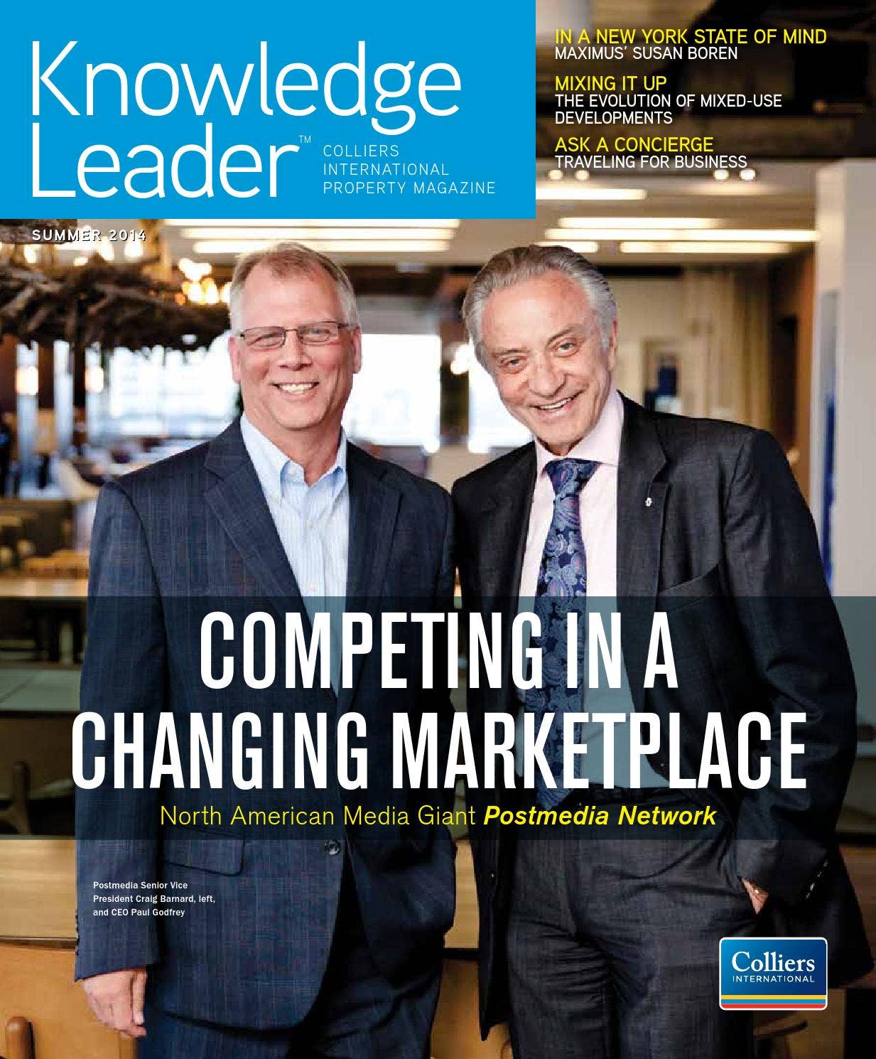 Knowledge Leader, Summer 2014 by Colliers - Issuu