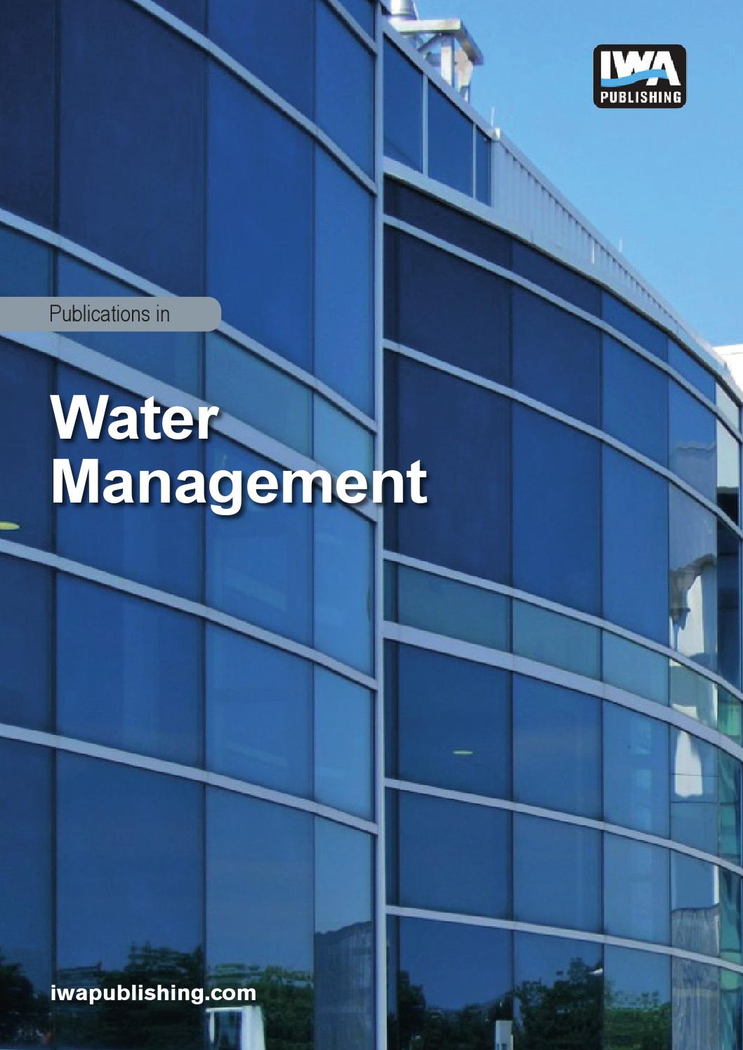 Books on Water Management - IWA Publishing by IWA Publishing - Issuu