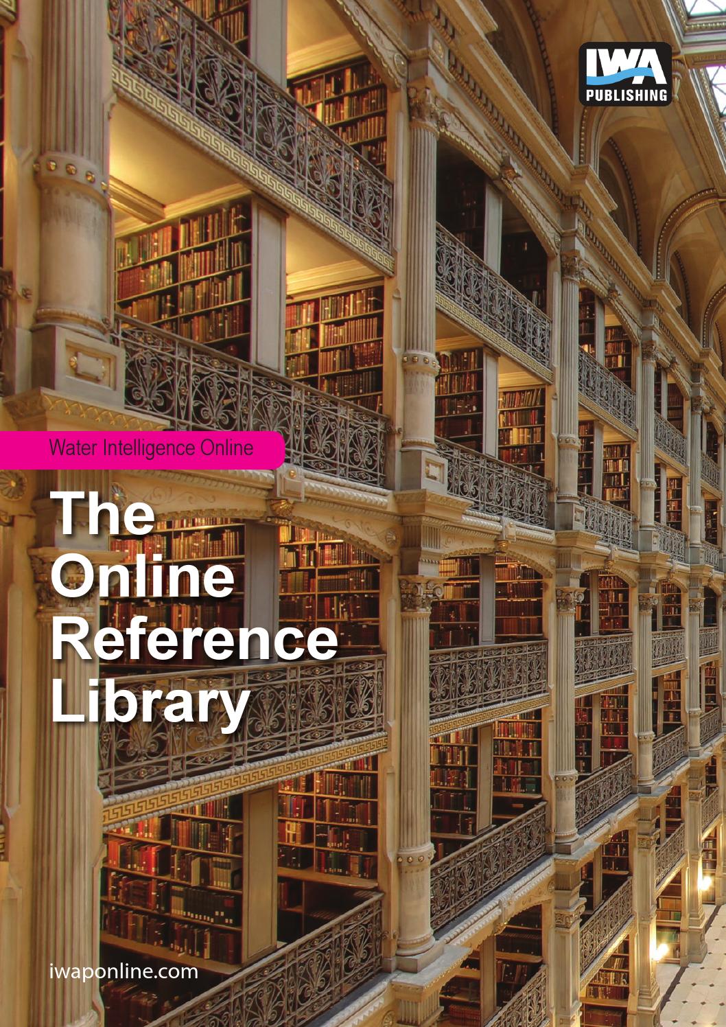 Water Intelligence Online - Online Reference Library - IWA Publishing ...