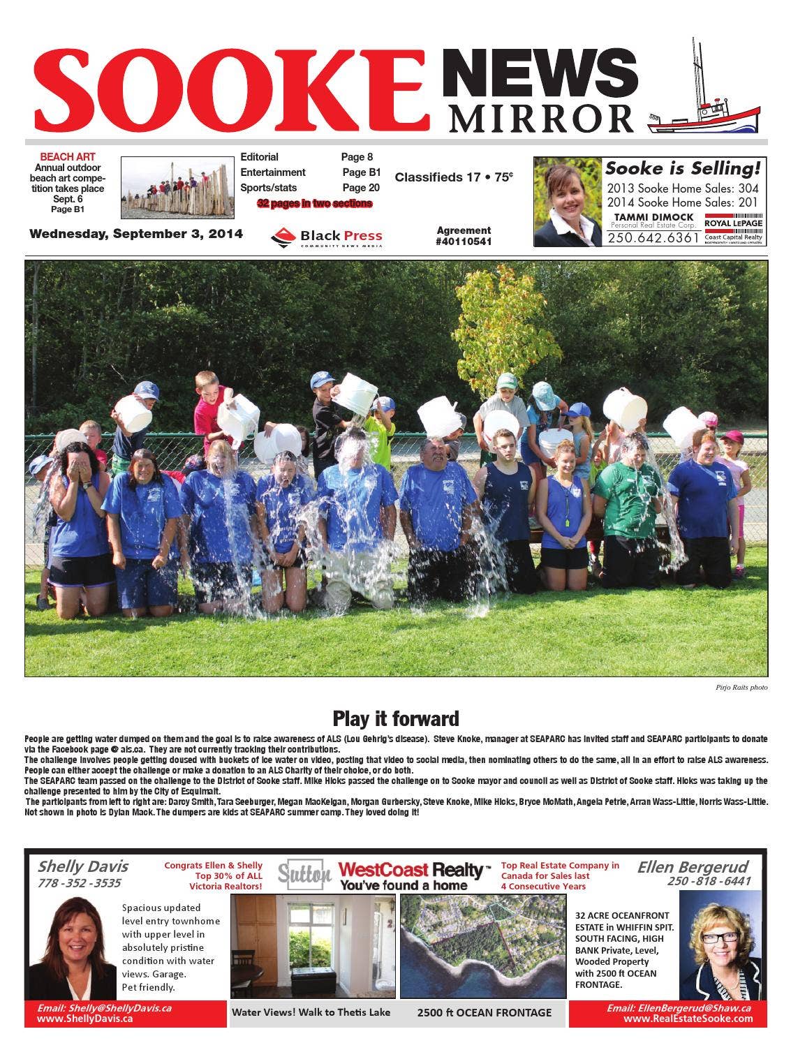 Sooke News Mirror, September 03, 2014 by Black Press Media Group - Issuu