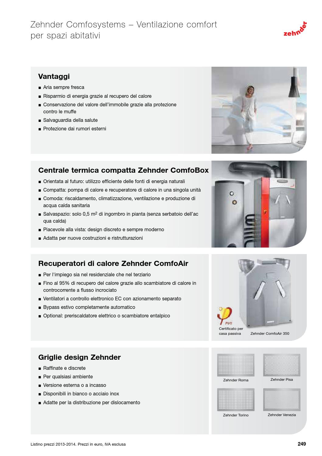 LISTINO_ZEHNDER_DESIGN_2013_2014 by HI-KEEP - Issuu
